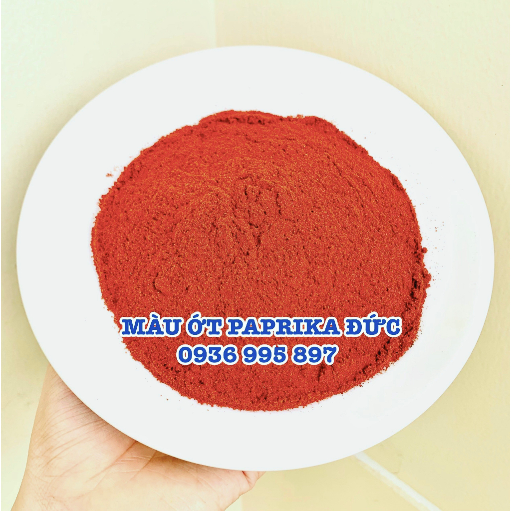 [100g-500g] Bột ớt ngọt Paprika - Ớt cựa gà Paprika không cay, màu đỏ ...