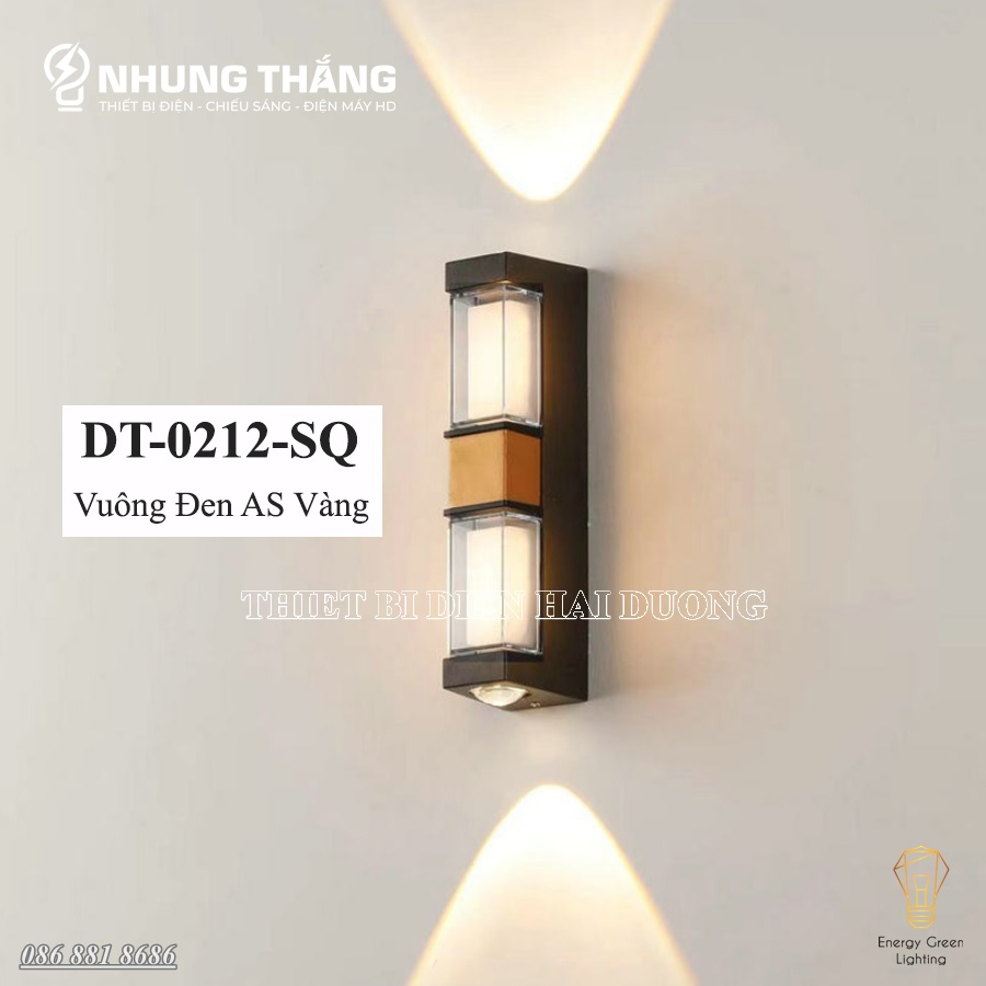 Đèn Hắt Tường Chống Nước DT-0212-SQ Vuông , DT-0212-RD Tròn - Ánh Sáng ...