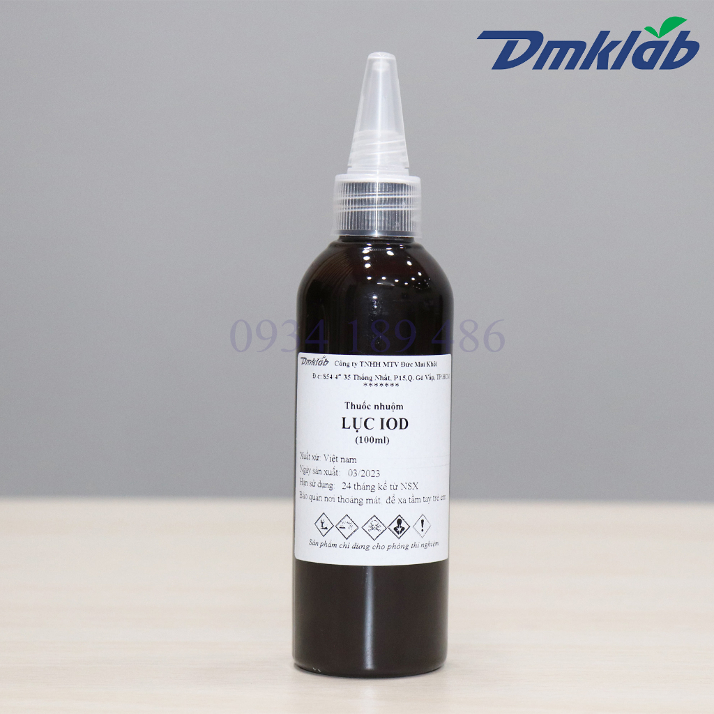 Dung dịch nhuộm lục iod (vert iod) - Merck (100ml) | Shopee Việt Nam