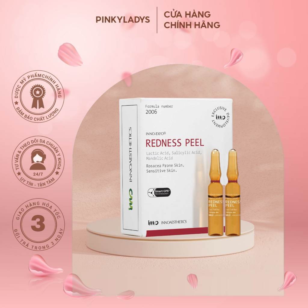 Tinh Chất Peel INNO - EXFO REDNESS PEEL Innoaesthetics , dành Cho Da ...