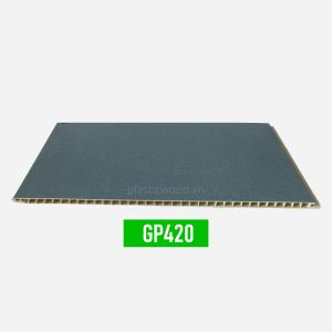 Tấm nhựa ốp tường PVC NANO GP420 - Chống mối mọt, ẩm mốc; dễ dàng thi ...