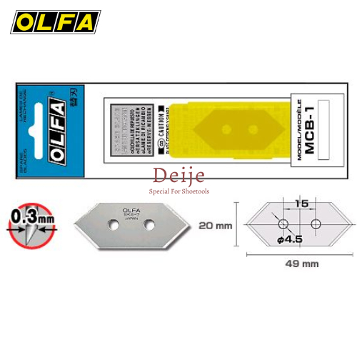 Lưỡi dao Nhật OLFA MCB-1 dùng cho dao MC-45 | Shopee Việt Nam