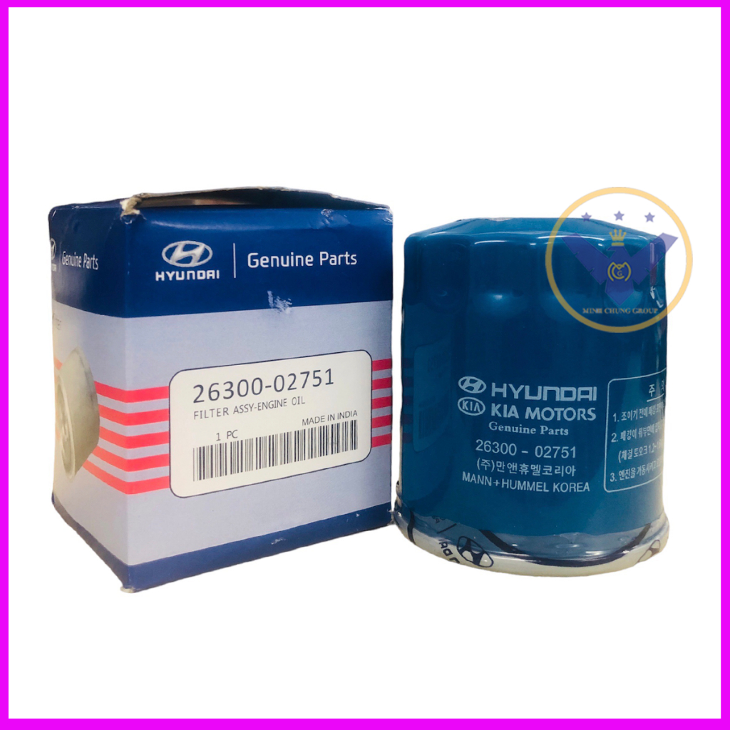 Lọc dầu nhớt cho xe Kia Morning, Forte, Rio, Hyundai i10, Accent, Getz ...