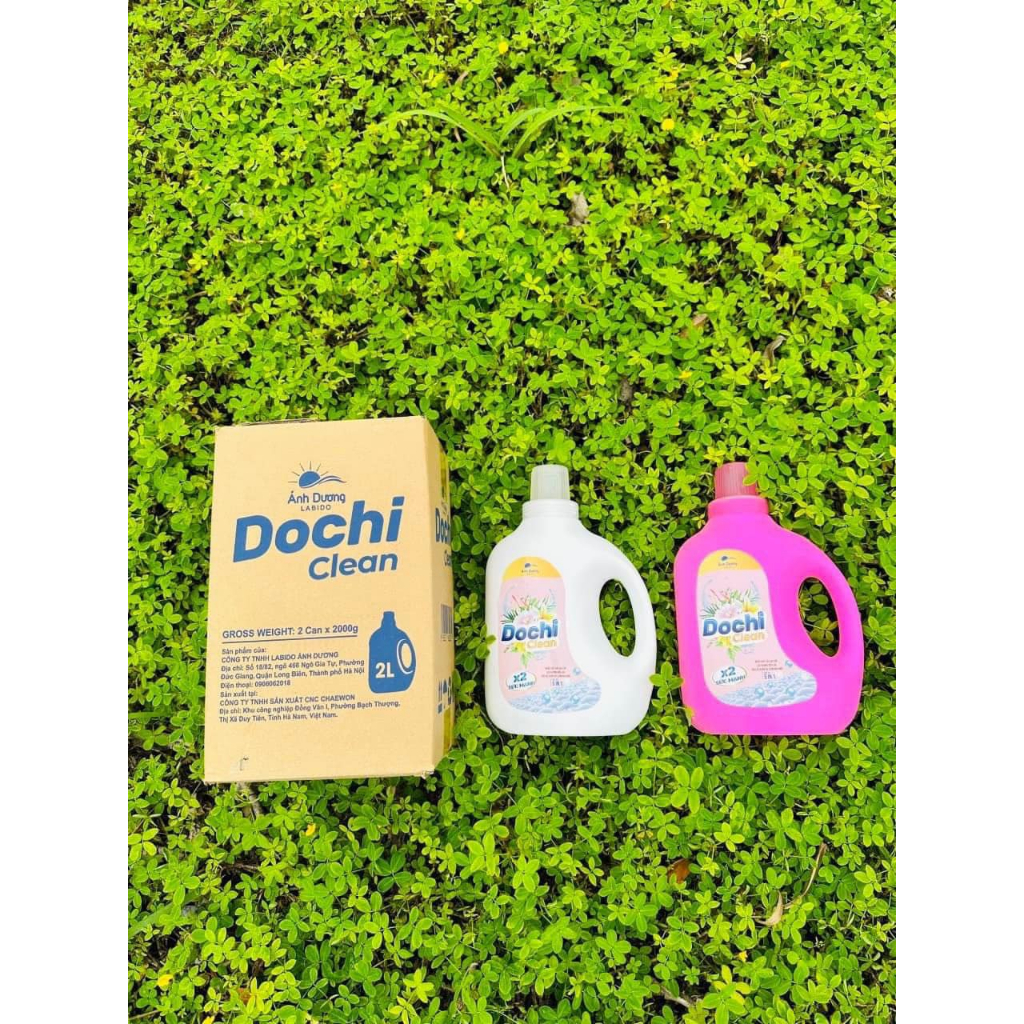 NƯỚC GIẶT DOCHI CÔNG NGHỆ NHẬT BẢN CAN 2 LÍT CHUẨN LABIDO ÁNH DƯƠNG ...