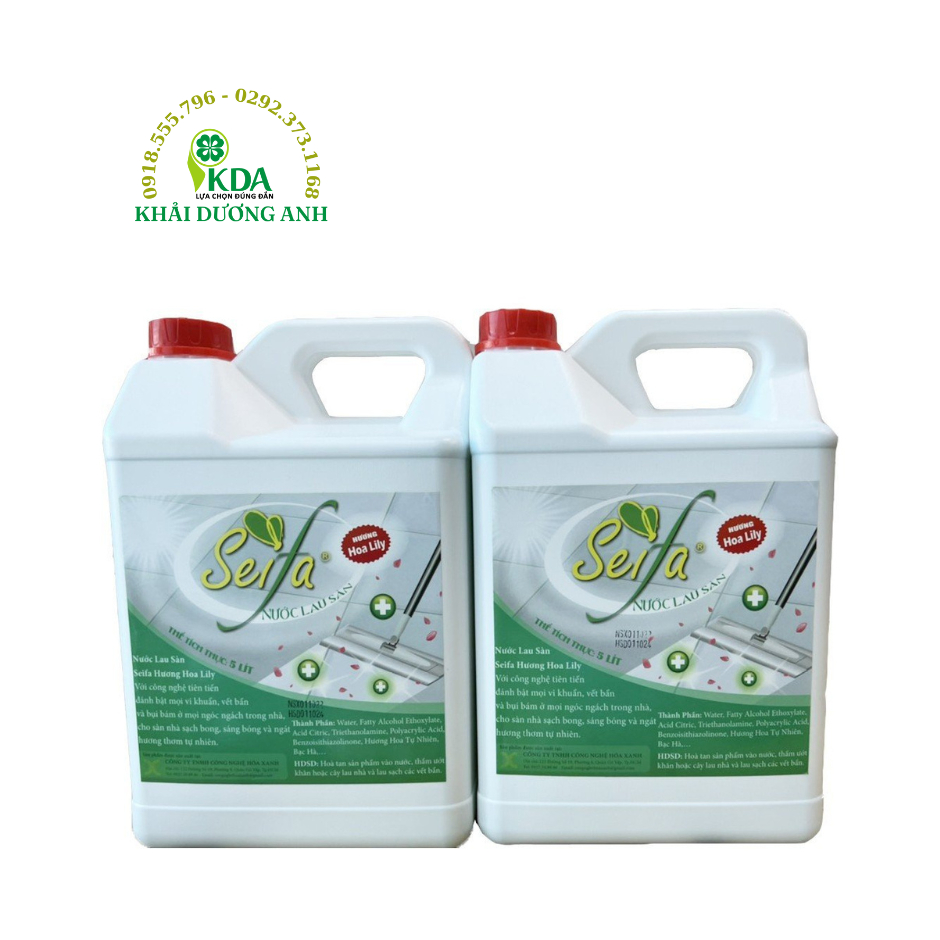 NƯỚC LAU SÀN SEIFA CAN 5L HƯƠNG LILY | Shopee Việt Nam
