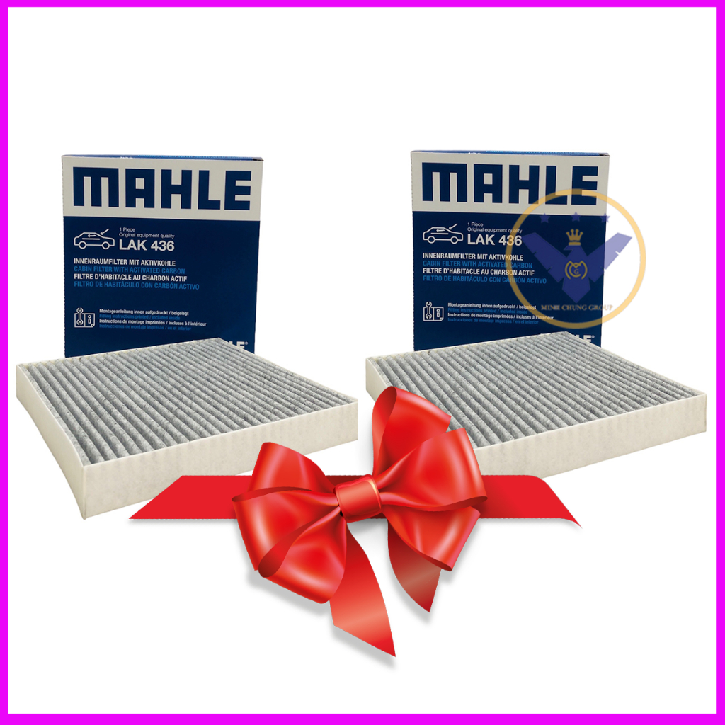 2 Lọc gió điều hòa than hoạt tính Mahle LAK-436 cho xe Mitsubishi ...