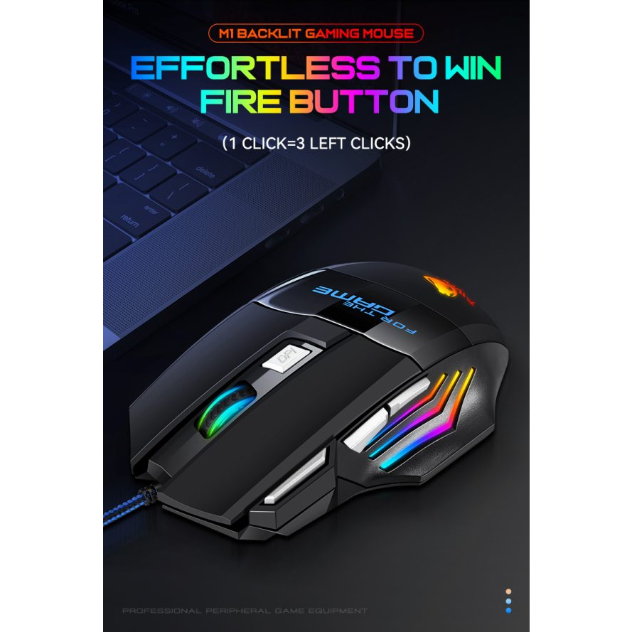 [HCM ] Chuột Máy Tính Mouse T-WOLF X1 chính hãng - Gaming Led giá rẻ độ ...