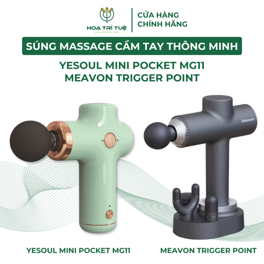 Súng massage cầm tay XIAOMI MEAVON TRIGGER POINT/Yesoul Mini Pocket ...
