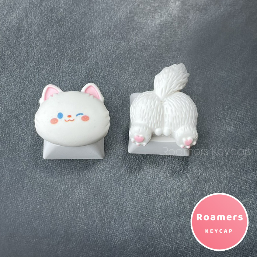 Keycap Mặt Mông Mèo Cún Siêu Đẹp Đặc Biệt Chỉ Có ở Roamers Keycap Nút ...