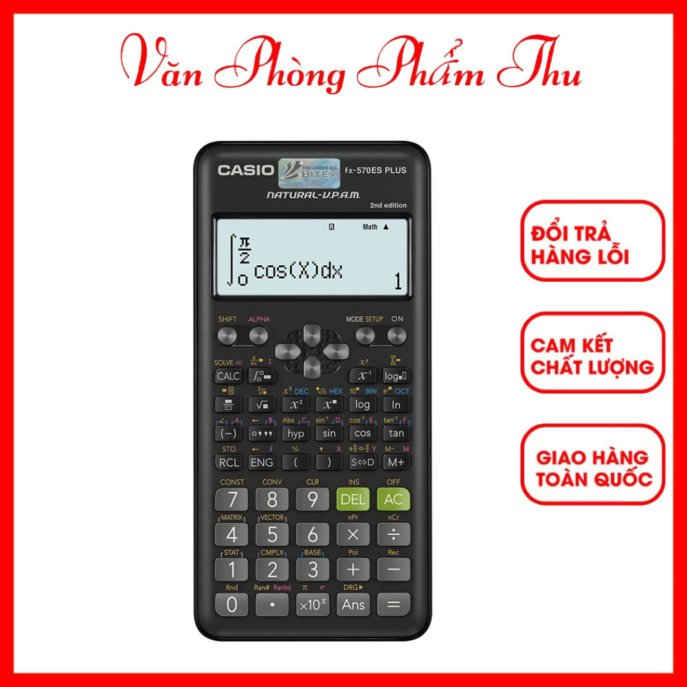 Máy Tính Casio FX-570VN Plus New (2nd Edition) Dành Cho Học Sinh Cấp 2 ...