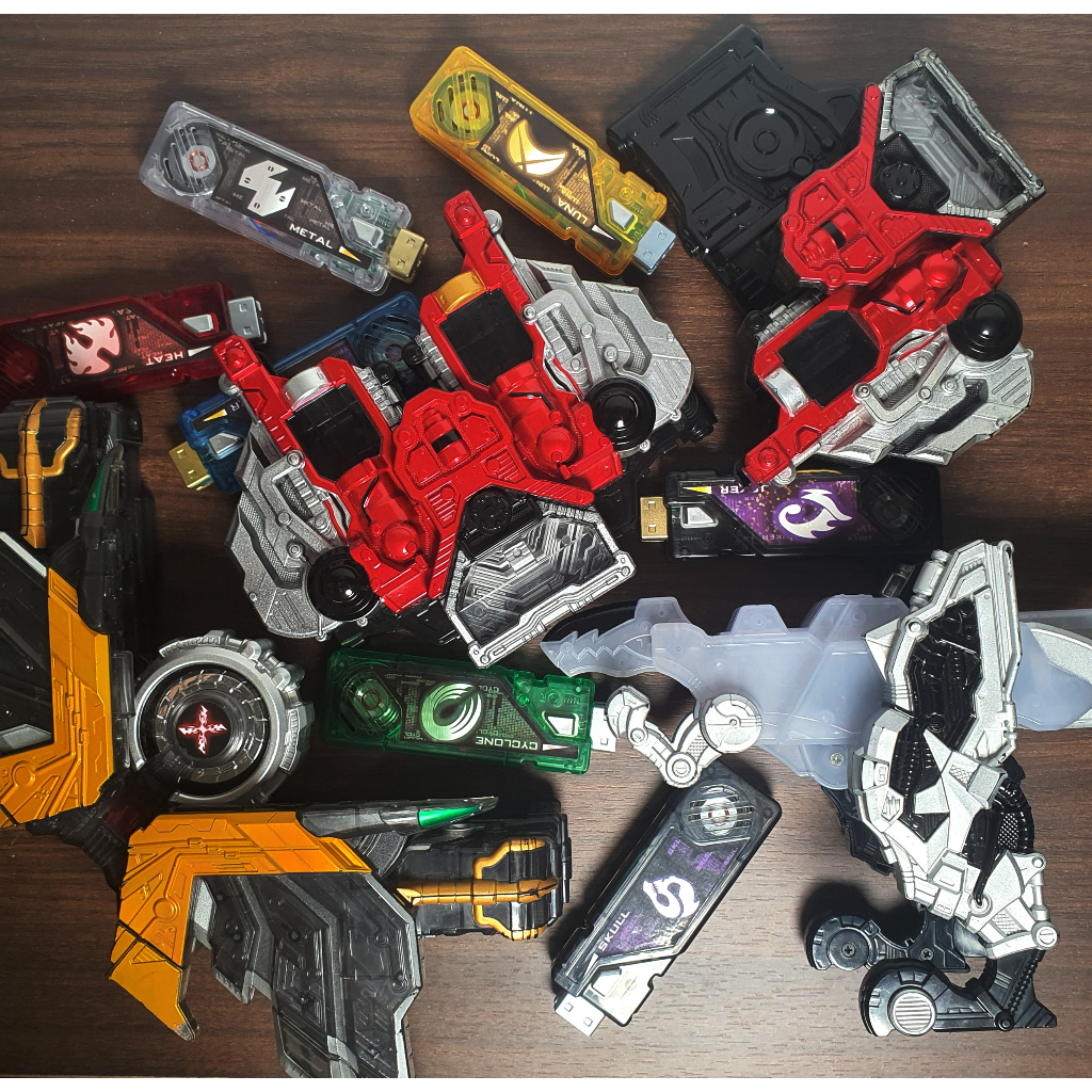 DX Double Driver | Gaia Memory | Lost Driver | Kamen Rider W Bandai ...