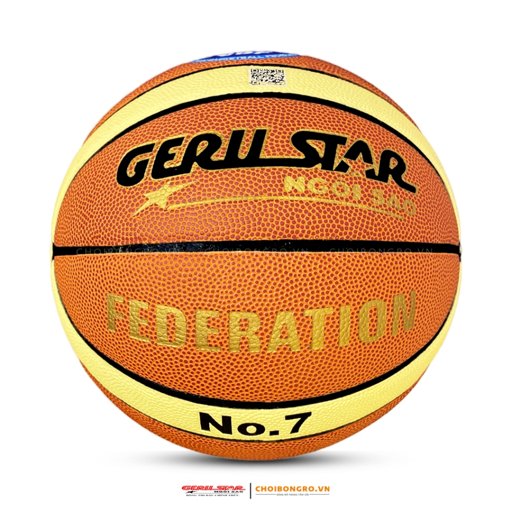 Bóng rổ GERU STAR Federation - Bóng thi đấu chính thức Liên Đoàn Bóng ...