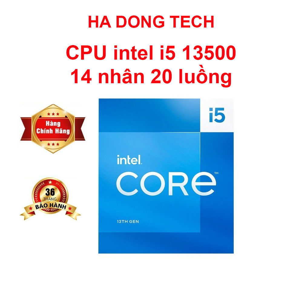 chip cpu intel core i5 13500 (14 nhân 20 luồng) - 36 tháng | Shopee ...
