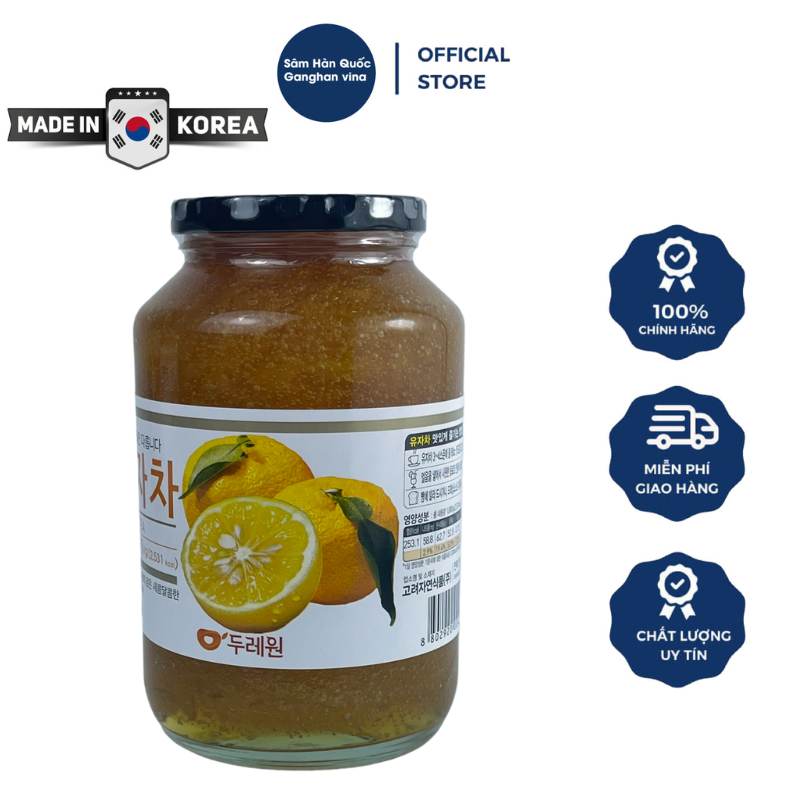 Mật Ong Chanh Honey Citron Tea Dooraewon ( 1kg) - Tốt cho sức khoẻ đề kháng | Shopee Việt Nam