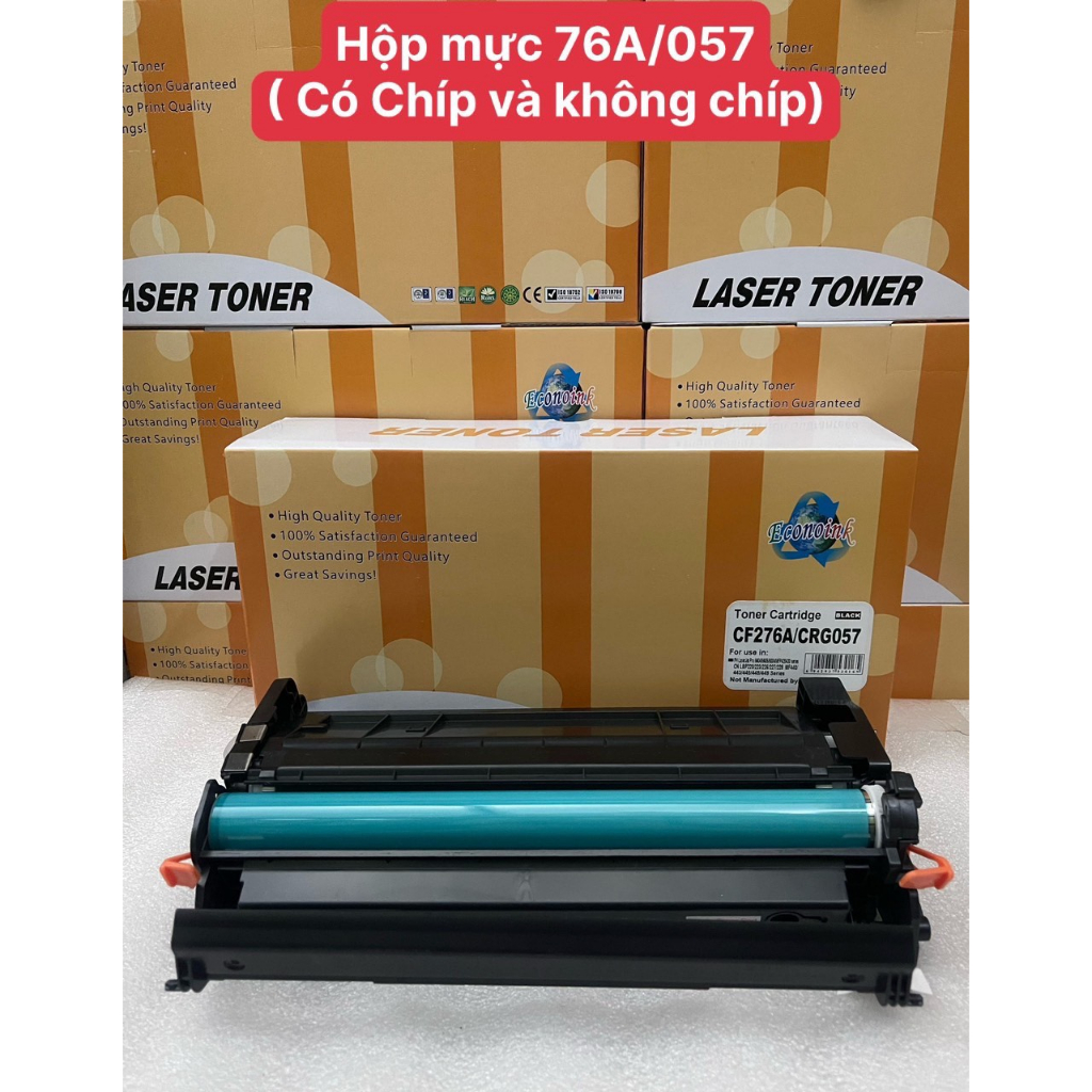 Hộp mực 76A (CF276A) ( ko chip ) 057 cho máy in HP M404n, M428DW Canon ...