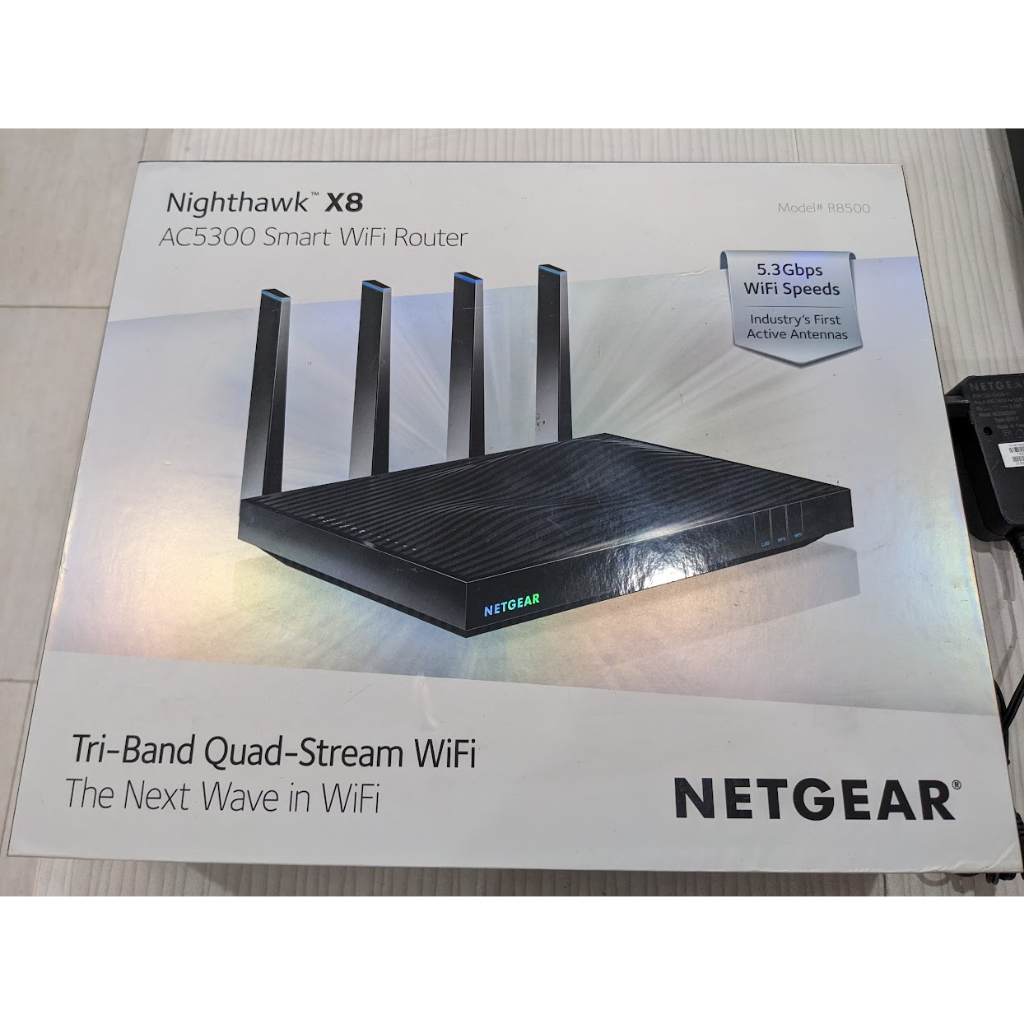 Bộ phát Wifi NETGEAR Nighthawk X8 R8500 AC5300 Smart Wifi Router - Wifi ...