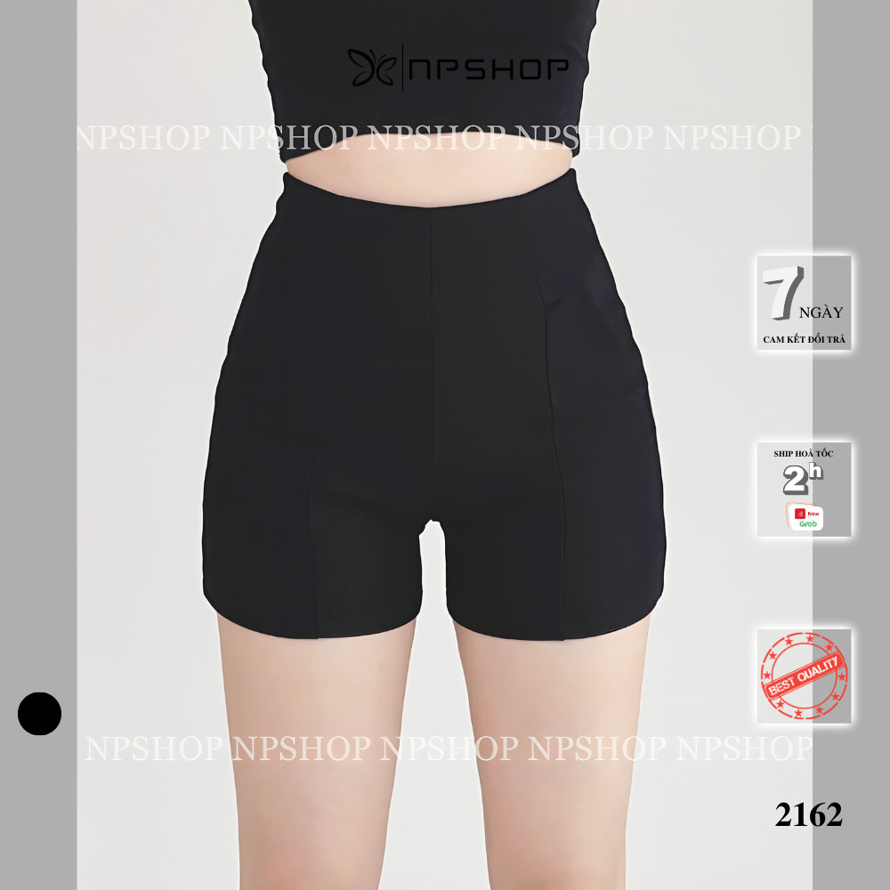 Quần short dance Blackpink lưng cao vải dày siêu co giãn, quần sort nữ biker body NPSHOP 2162 ...