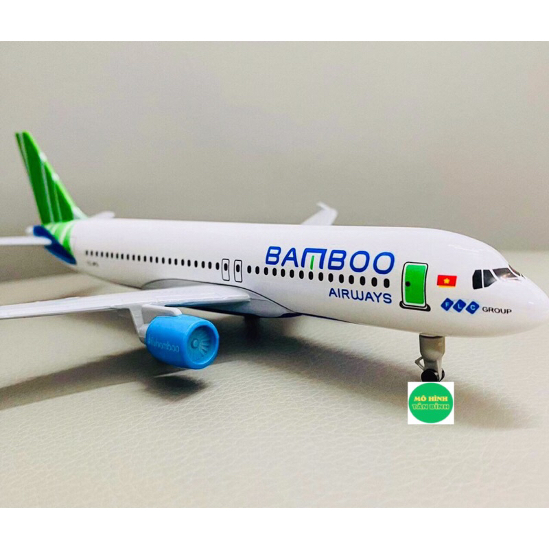 Mô Hình Máy Bay BAMBOO Airways 20Cm Tỉ Lệ 1:400 Kim Loại Cao Cấp Siêu ...