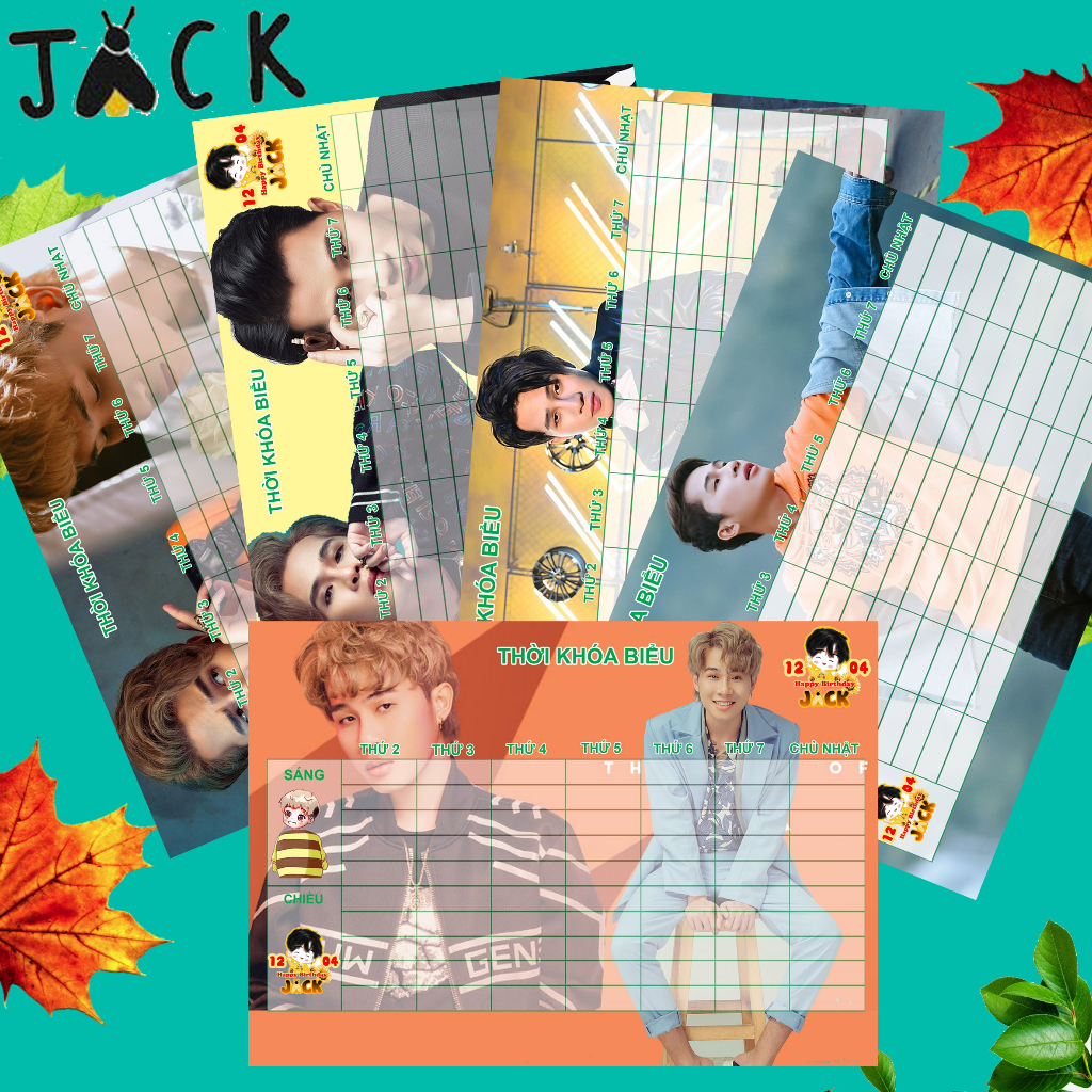 Thời Khóa Biểu Jack-J97 | Shopee Việt Nam