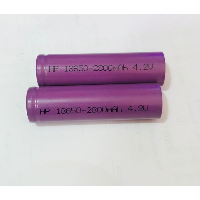 Pin cell 18650- 4.2V- 2800mAh, 2 đầu bằng | Shopee Việt Nam