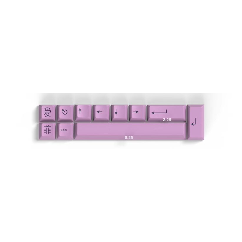 Nút bàn phím cơ Aifei CMK Keycap ABS Double shot Amethyst Cherry Profile | Shopee Việt Nam