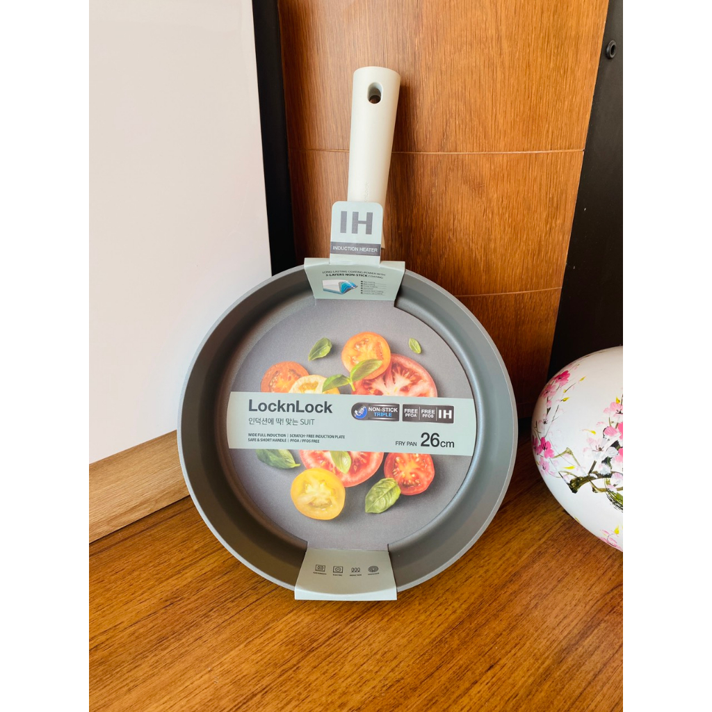 Chảo SUIT LocknLock Chống Dính Màu Mint 26cm CSU1263MIT (hàng chính hãng) | Shopee Việt Nam