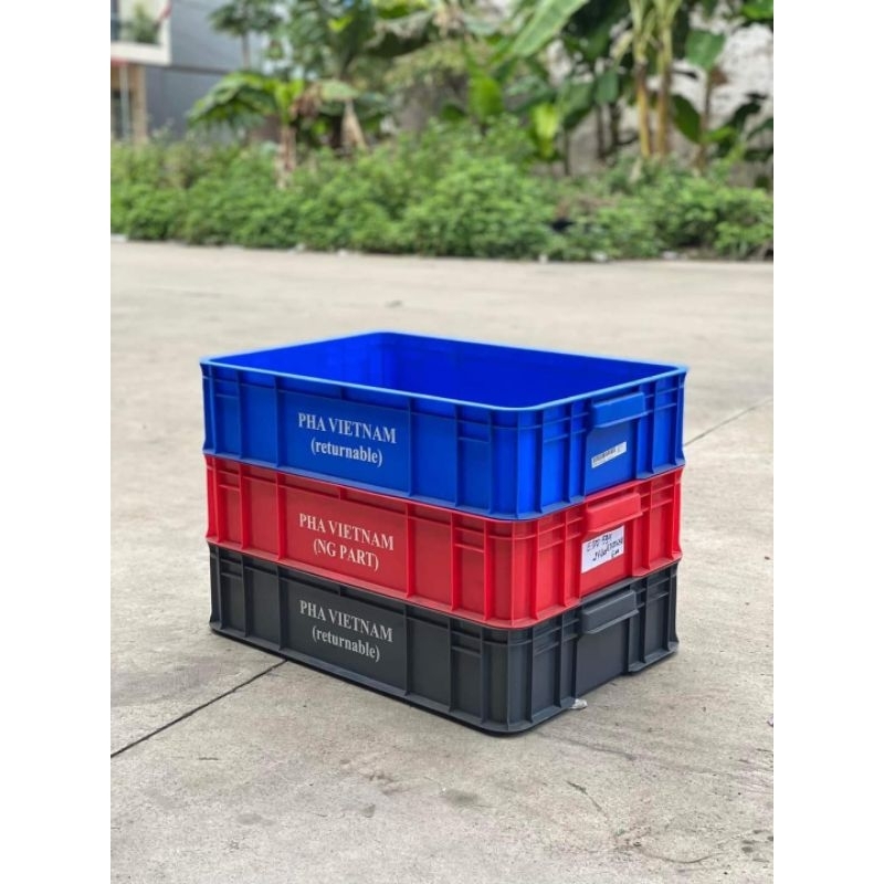 Combo 5 khay nhựa sóng bít 61x42x15cm | Shopee Việt Nam