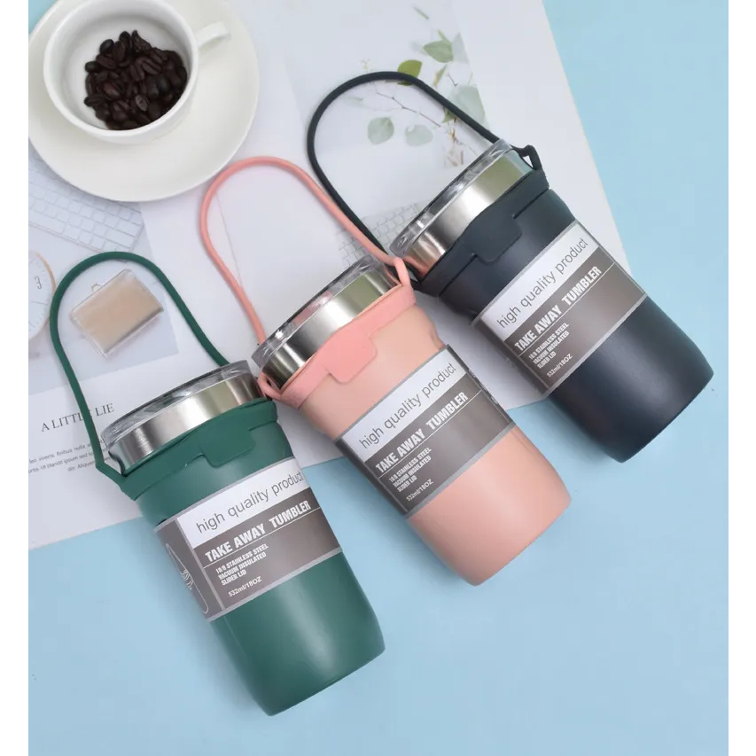 Ly giữ nhiệt Tumi 710ml có quai xách, bình giữ nhiệt inox 304 cao cấp | Shopee Việt Nam