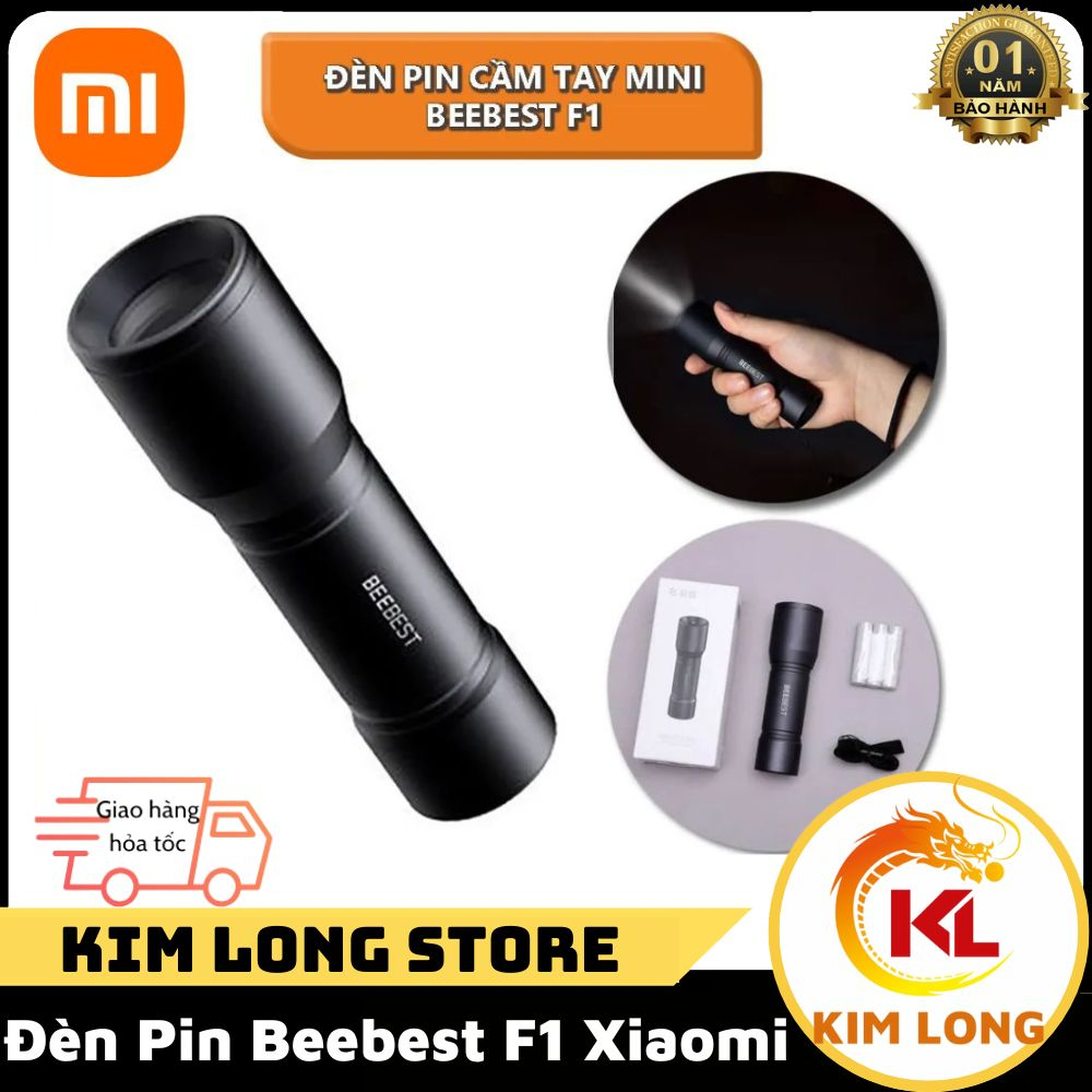 Đèn pin Beebest F1 cầm tay LED vỏ hợp kim siêu sáng nhỏ gọn tiện lợi Xiaomi Youpin phân phối ...