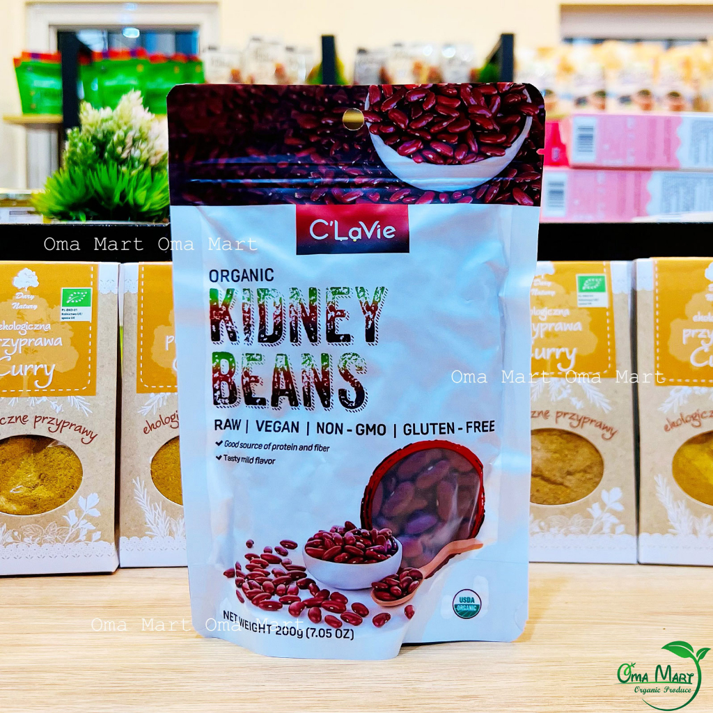 Đậu đỏ (Đậu Thận) hữu cơ Kidney Clavie 200g | Shopee Việt Nam