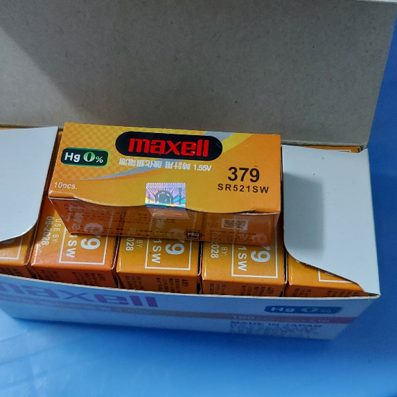 PIN MAXCELL 521 ( 379) CHÍNH HÃNG HỘP 10 VIÊN | Shopee Việt Nam