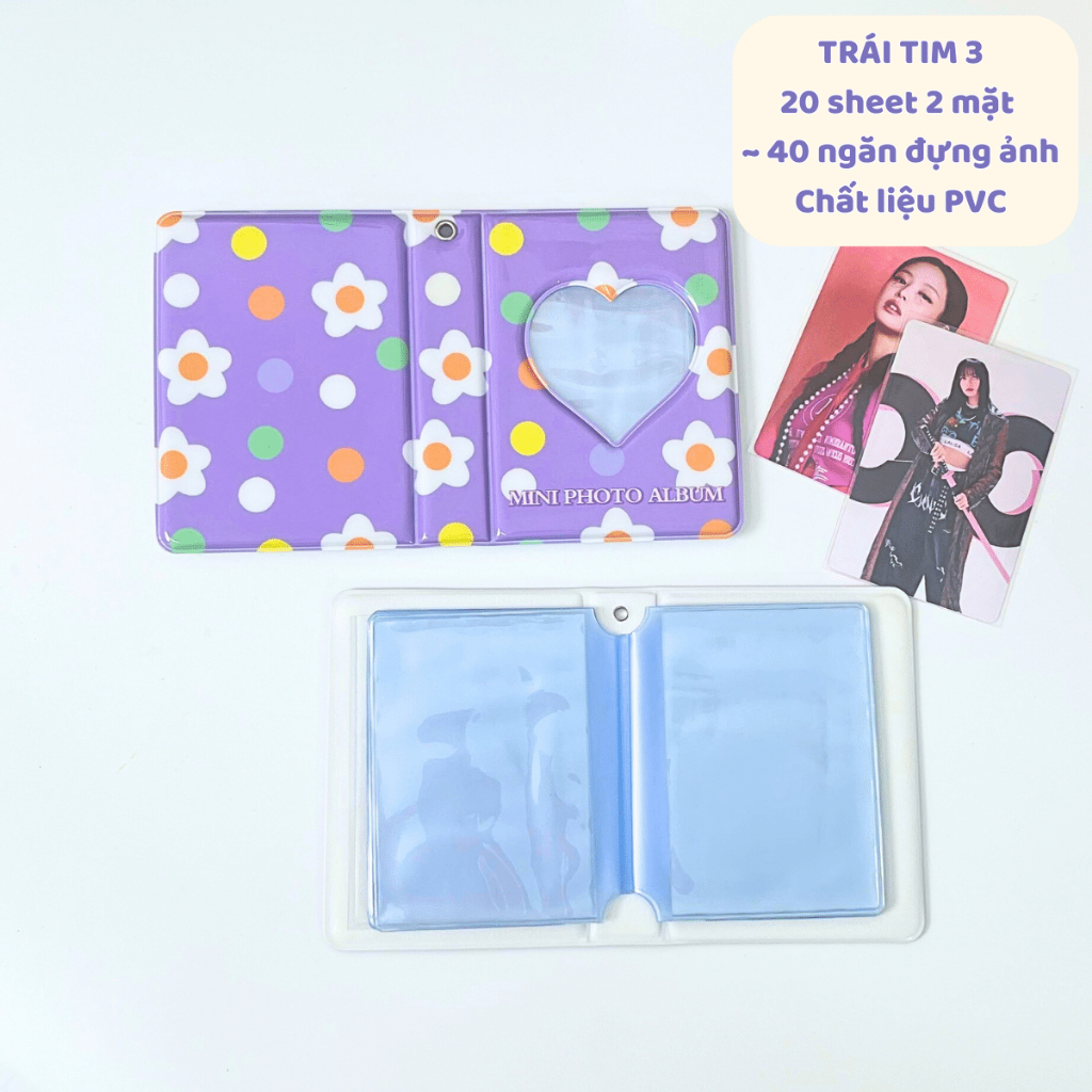Collect book Buka album đựng card 1 ô sổ đựng ảnh 6*9cm bìa khung vòm ...
