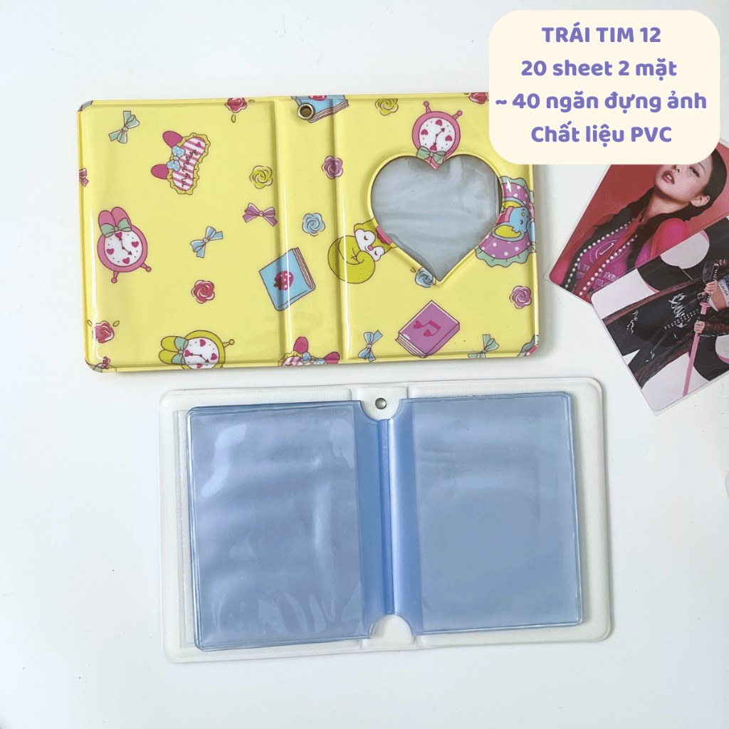 Collect book Buka album đựng card 1 ô sổ đựng ảnh 6*9cm bìa khung vòm ...