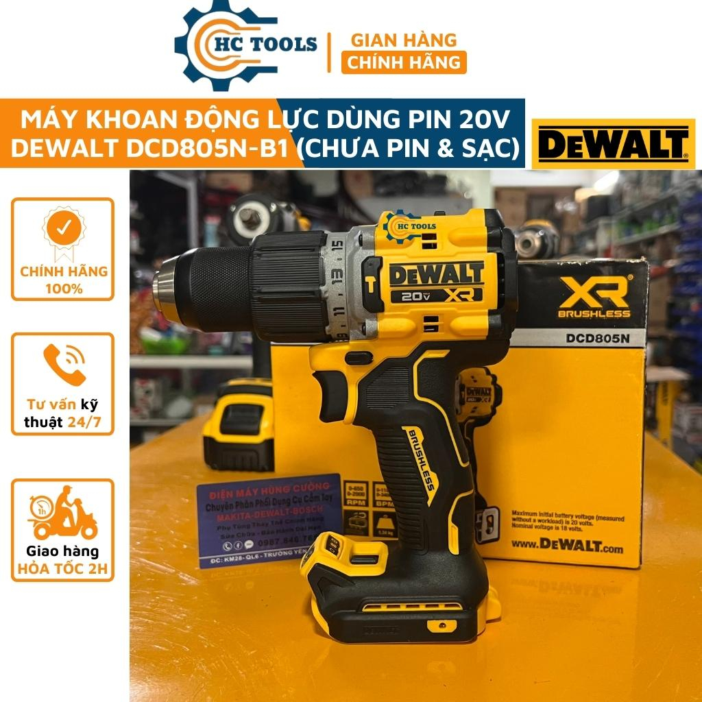 Máy khoan động lực dùng pin 20V DeWalt DCD805N-B1 (Chưa Pin & Sạc) chính hãng | HÙNG CƯỜNG TOOLS ...