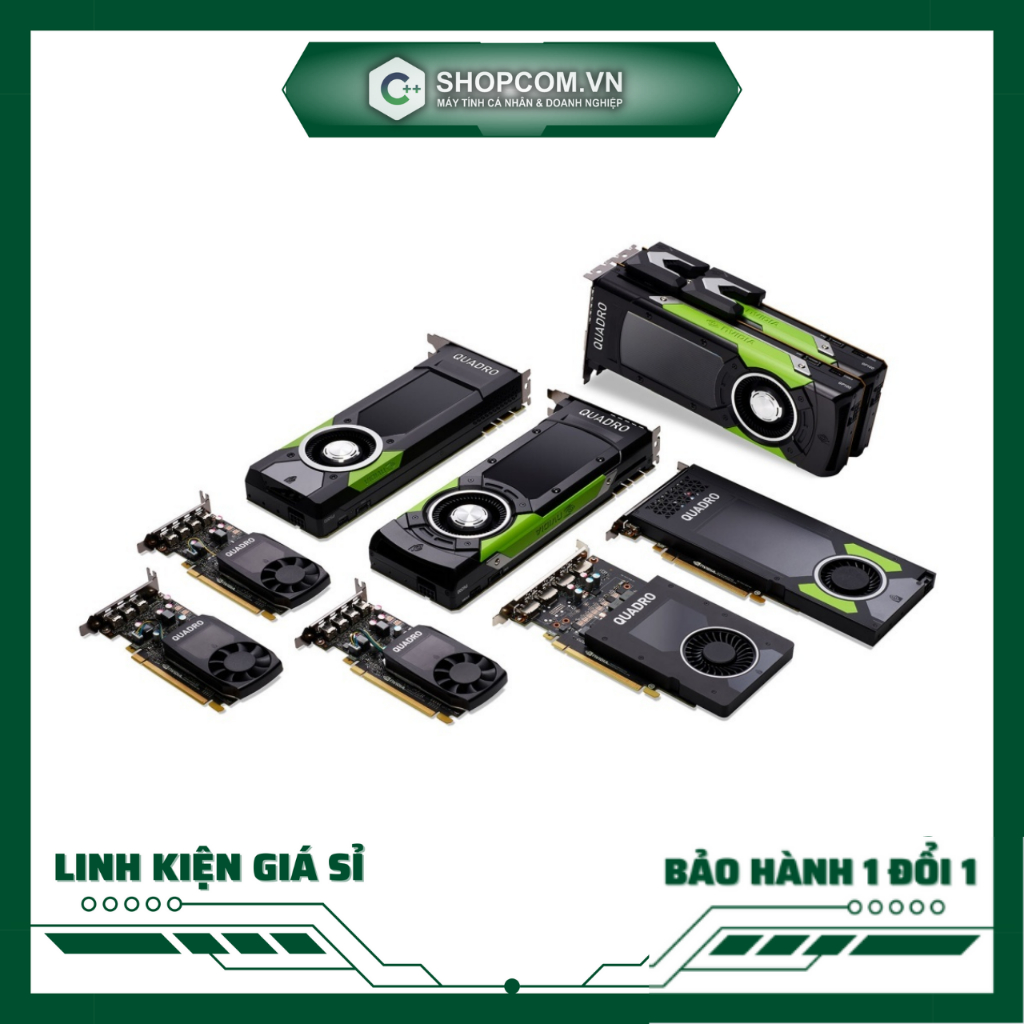 [BH 12 TH] Card màn hình Nvidia Quadro M6000, K6000, M2000, K4000 ...