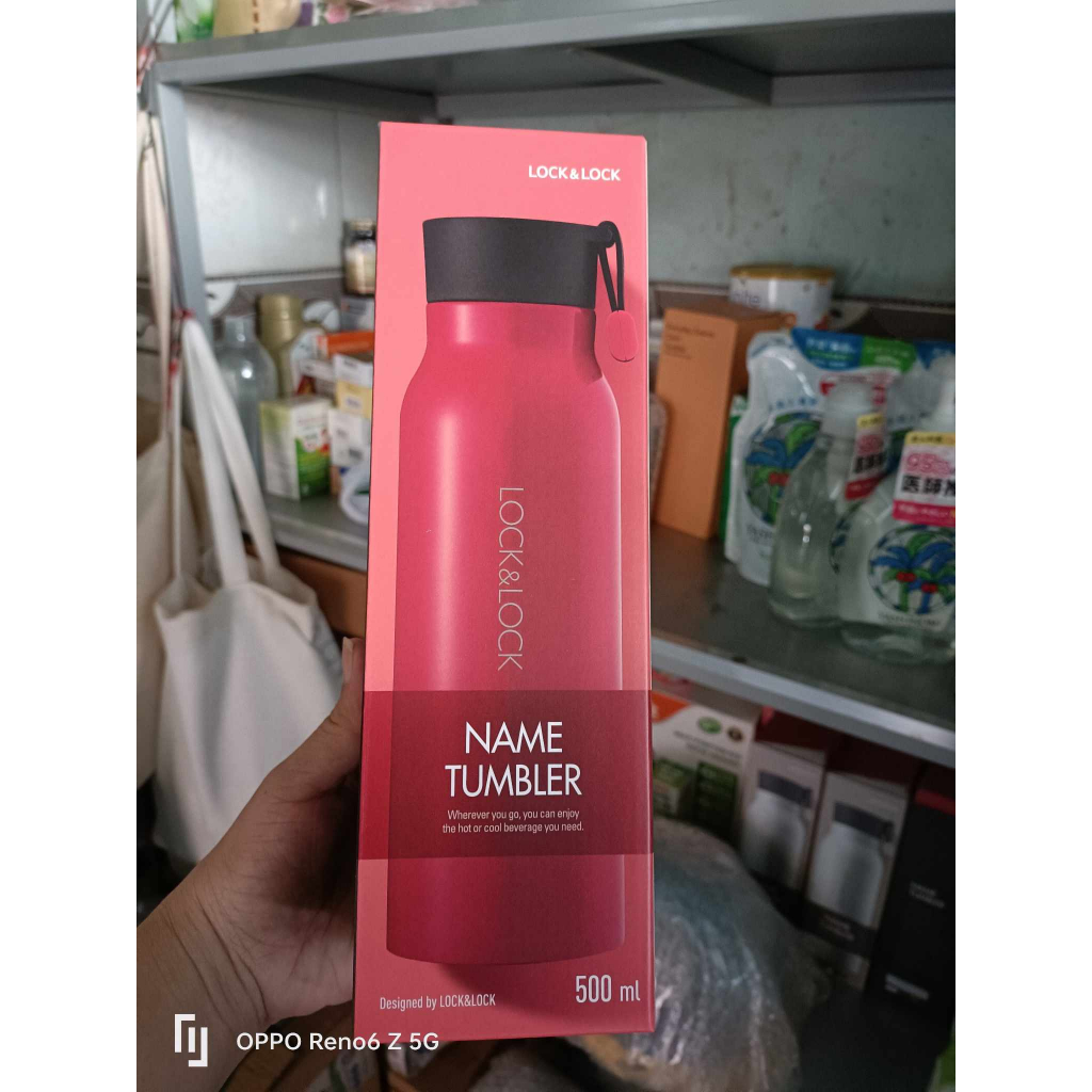 Bình giữ nhiệt Lock&Lock Name Tumbler 500ml LHC4125 (Màu Trắng như hình ...