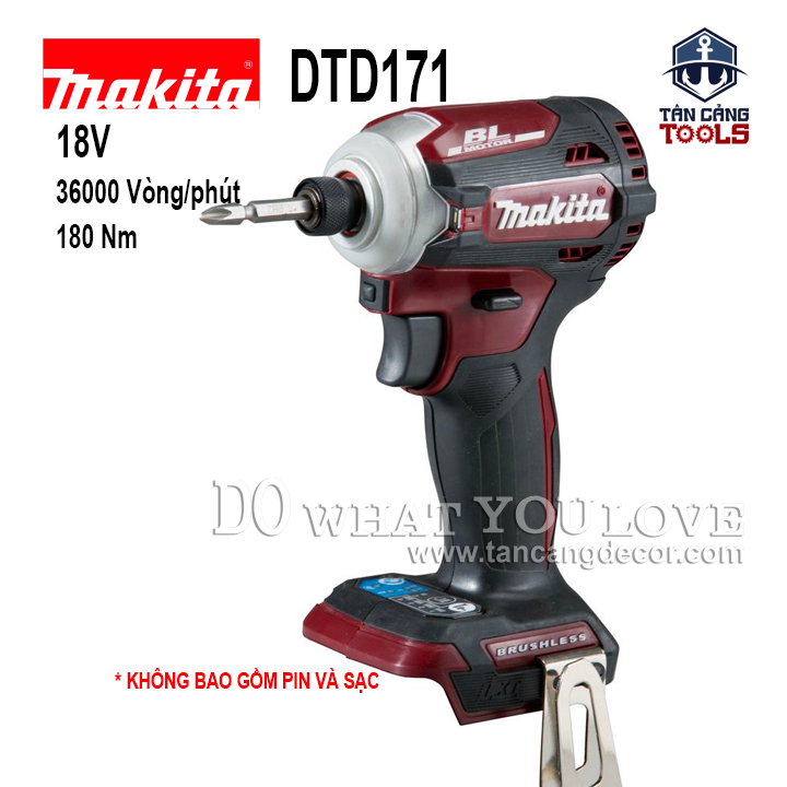 Máy Vặn Vít Dùng Pin Makita 18V DTD171 ( Thân Máy ) | Shopee Việt Nam