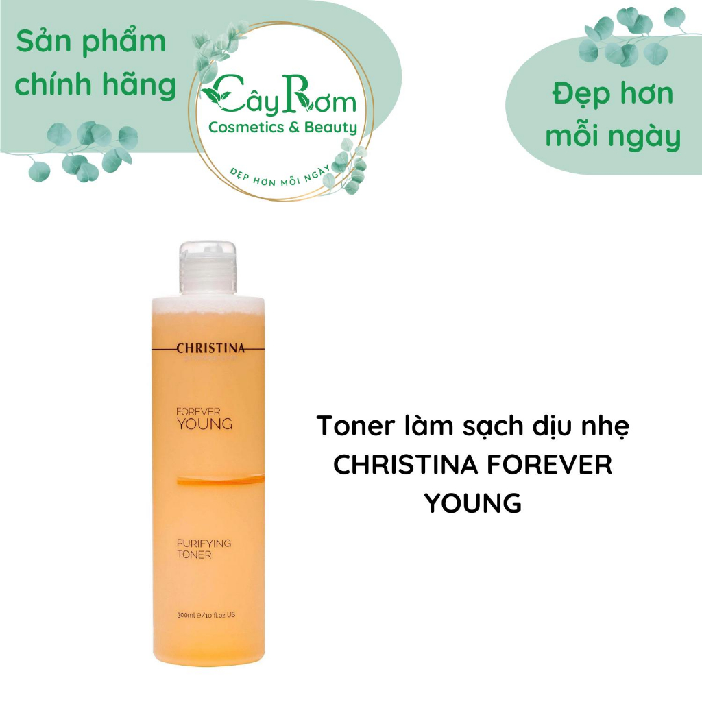 Toner Christina Forever Young 300ml Cây Rơm Cosmetics | Shopee Việt Nam