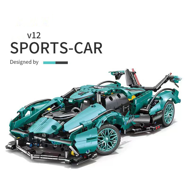 1148 CT - Size 35cm - 1:14 - Lắp Ghép Xếp Hình Mô Hình Xe Oto Lambo V12 ...