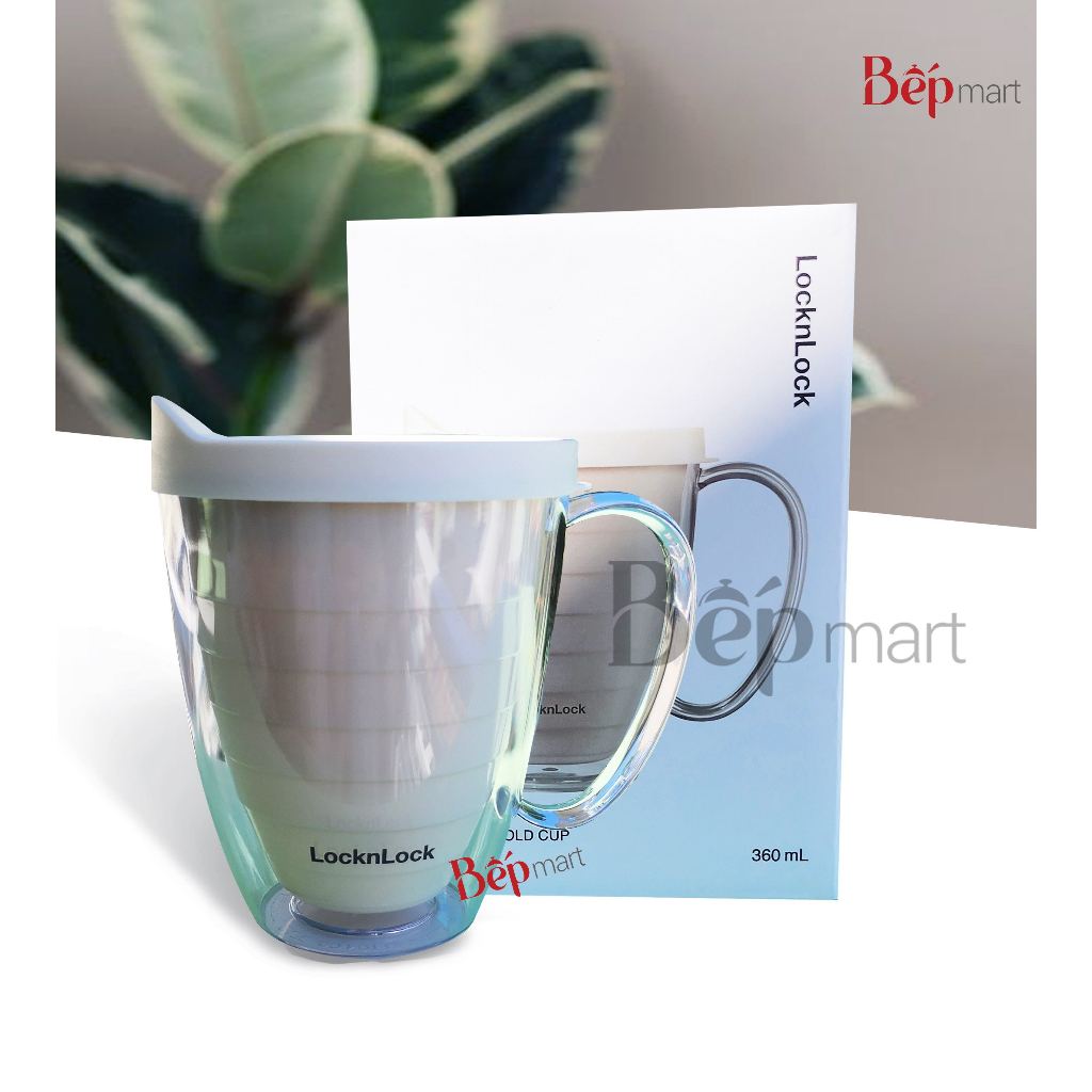 Ly nhựa 2 lớp cách nhiệt LocknLock Double Wall Cold Cup 350ml-1000ml ...