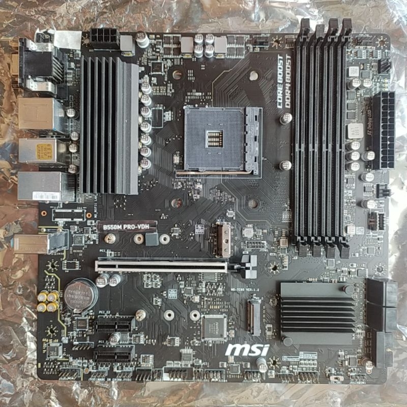 Bo mạch chủ MSI B550M PRO-VDH cũ. Mainboard MSI B550M PRO VDH | Shopee ...