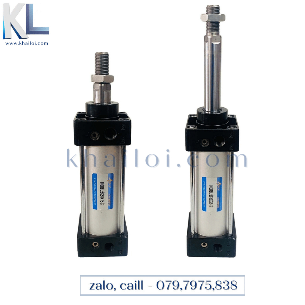 Xy lanh hơi SC 32 40 50 - Ben hơi SC – Xilanh khí nén – Xylanh vuông ...