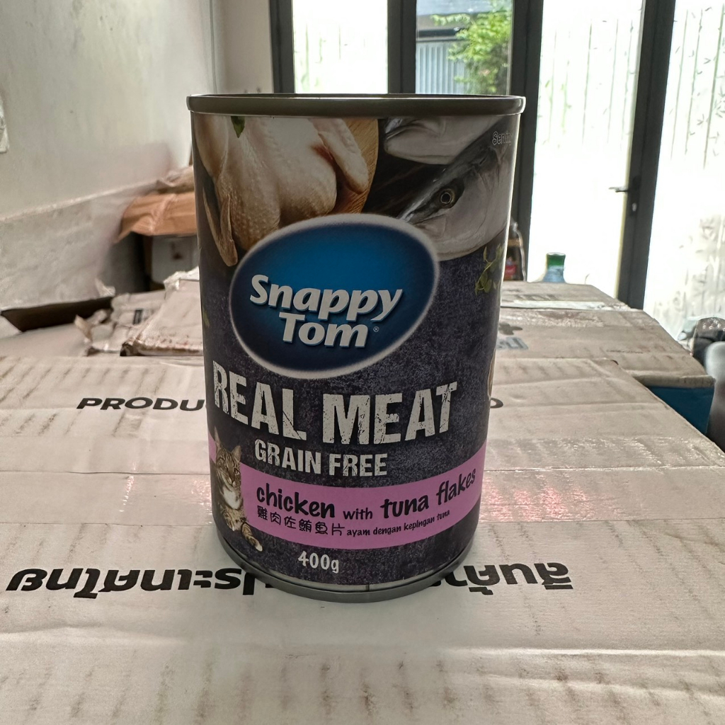 Pate Snappy Tom Lon 400g Real Fish & Real Meat - Pate Cho Mèo Snappy ...