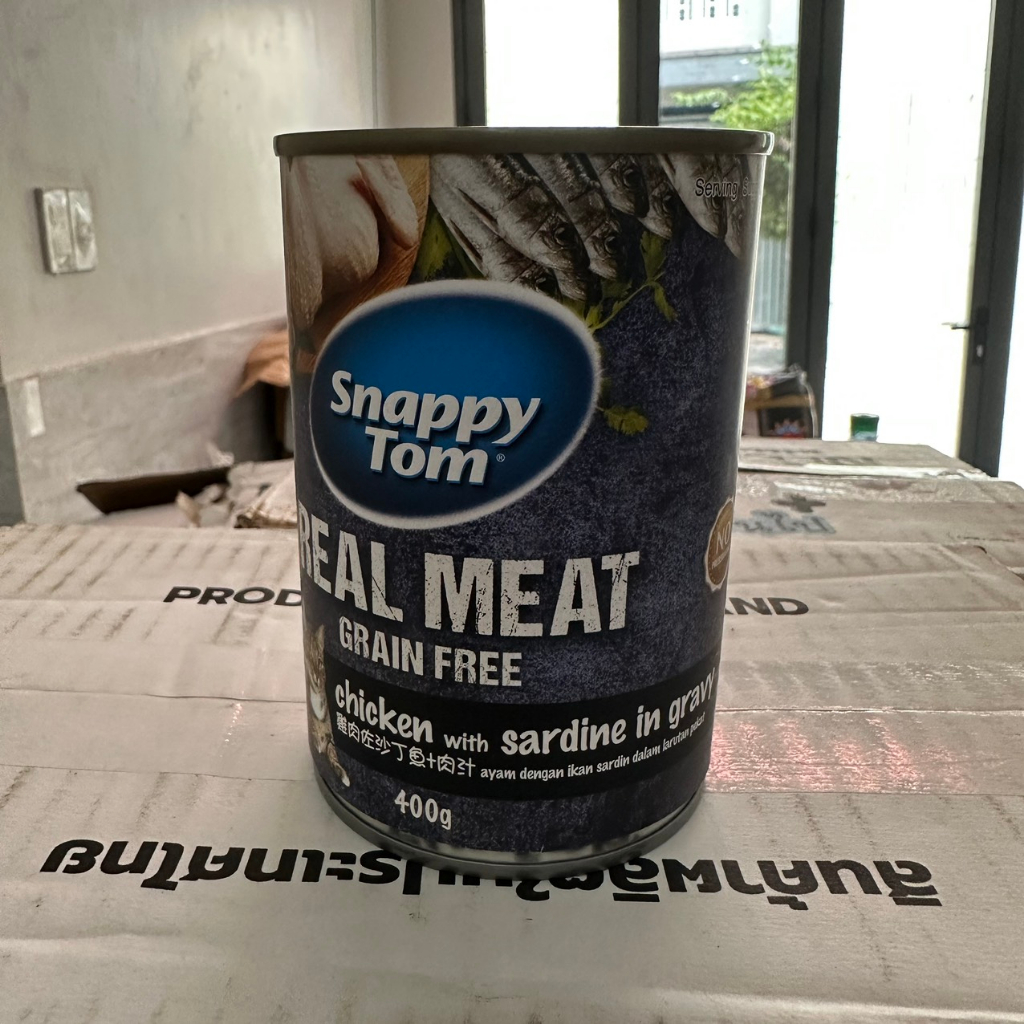 Pate Snappy Tom Lon 400g Real Fish & Real Meat - Pate Cho Mèo Snappy ...