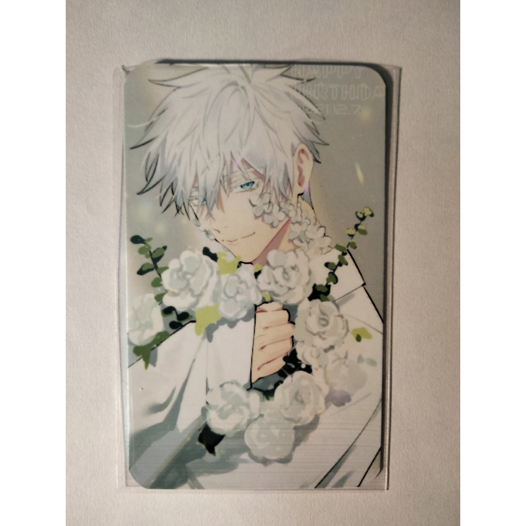 (Sẵn) Card artist Anime Jujutsu Kaisen char Gojo Satoru | Shopee Việt Nam