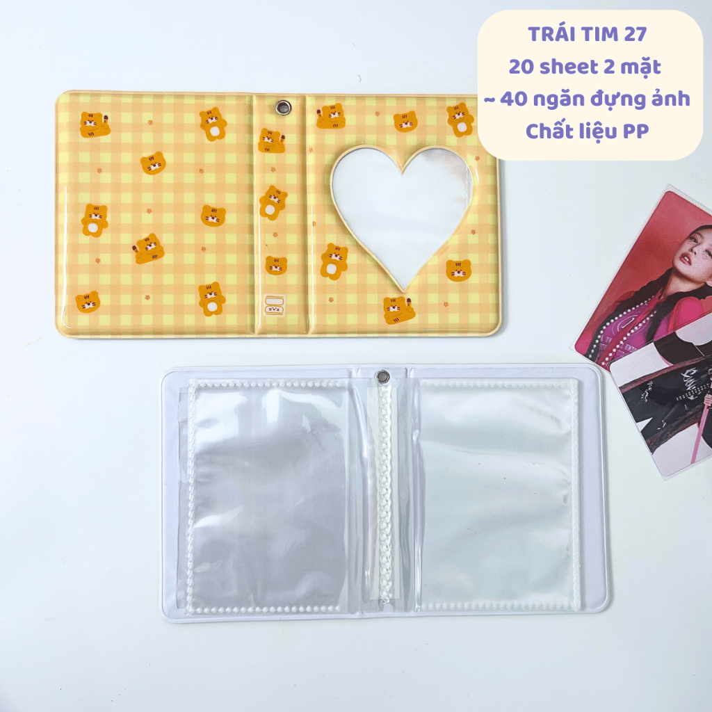 Collect book Buka album đựng card 1 ô sổ đựng ảnh 6*9cm bìa khung vòm ...