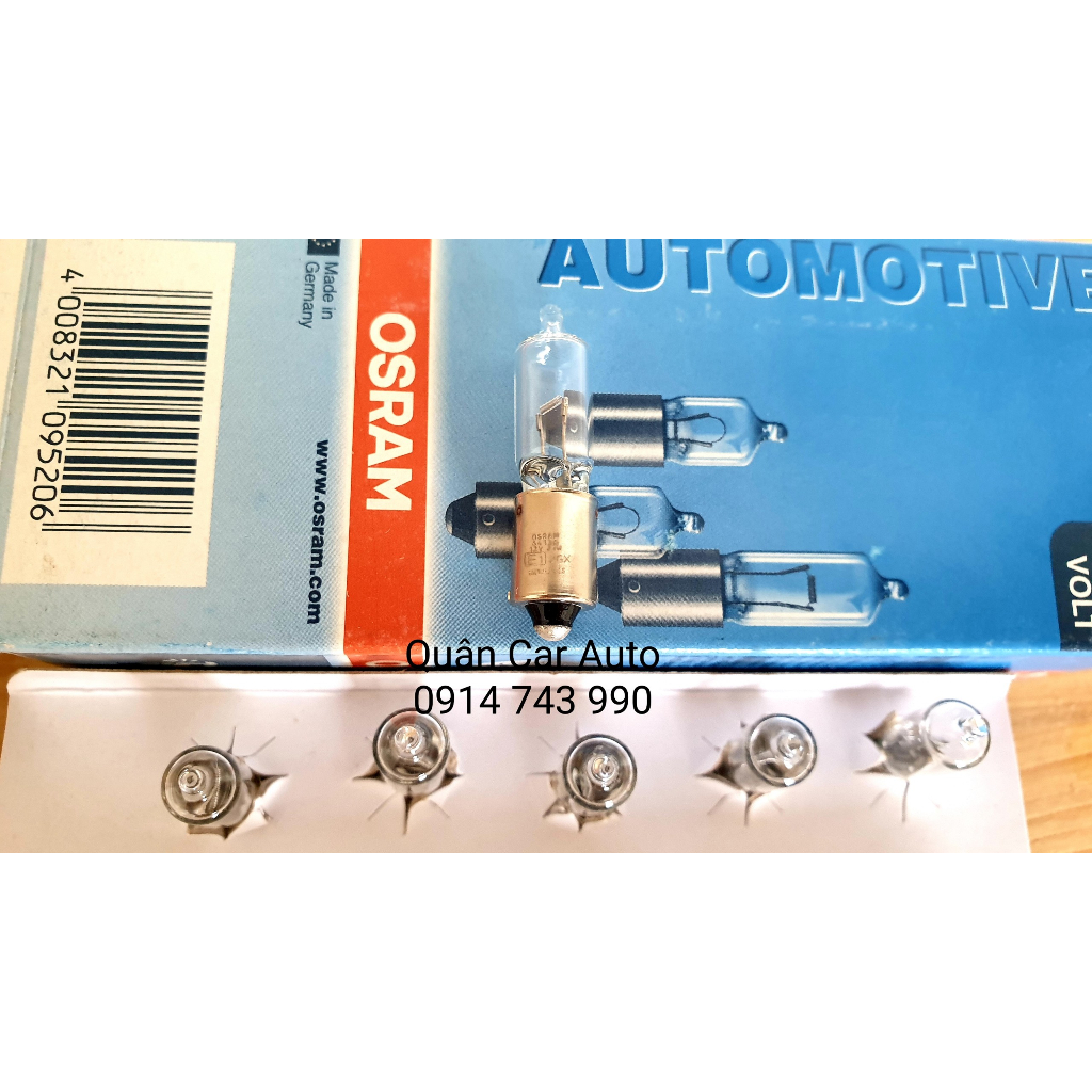 (CHÍNH HÃNG) Bóng Đèn OSRAM HALOGEN 64136 H21W BAY9s 12V 21W, đèn định ...