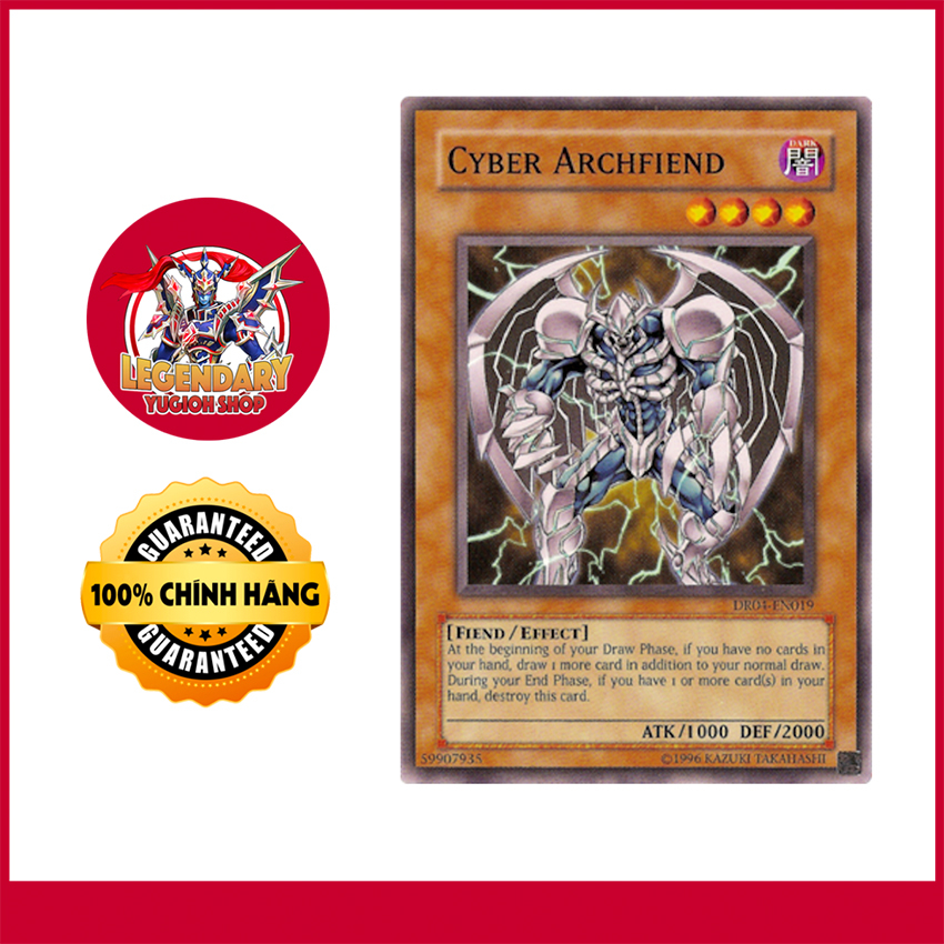 [EN-JP][Thẻ Bài Yugioh Chính Hãng] Cyber Archfiend | Shopee Việt Nam