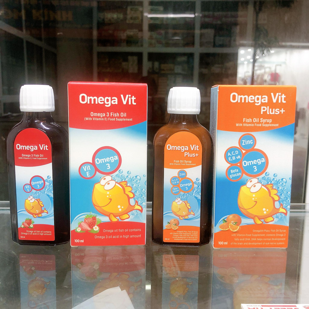 [HSD:01/2026] Omega Vit/ Omega Vit Plus - Bổ Sung Omega 3, Vitamin Và ...