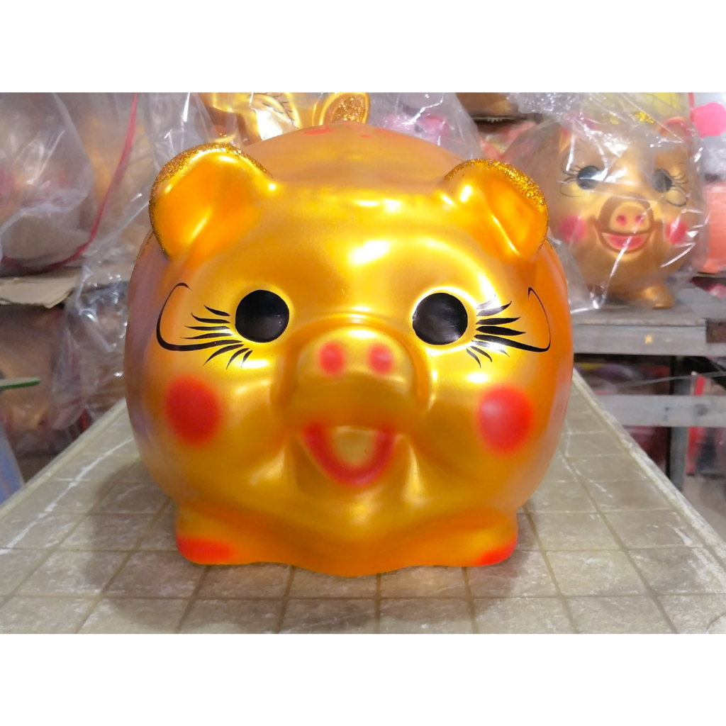 Heo đất trái đào, lợn đất trái đào tiên dài 32cm | Shopee Việt Nam